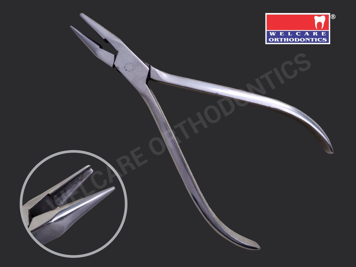 HALF ROUND REGULAR INSTRUMENT (PLIER) – WELCARE – Welcare Orthodontics