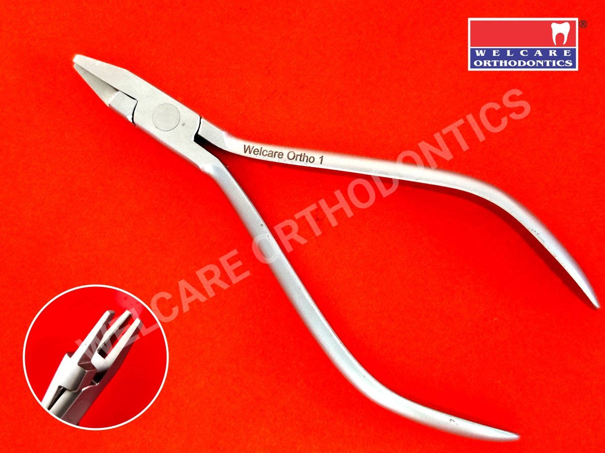 THREE PRONG PLIER PREMIUM INSTRUMENT – WELCARE - Welcare Orthodontics