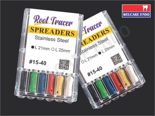 SPREADERS SS FILES – ROOT TRACER – JPL ENDO – Welcare Orthodontics